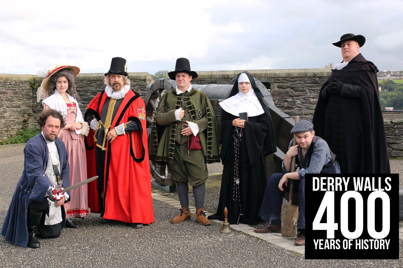 The Derry Walls – Get to know the structure and history of the city ...