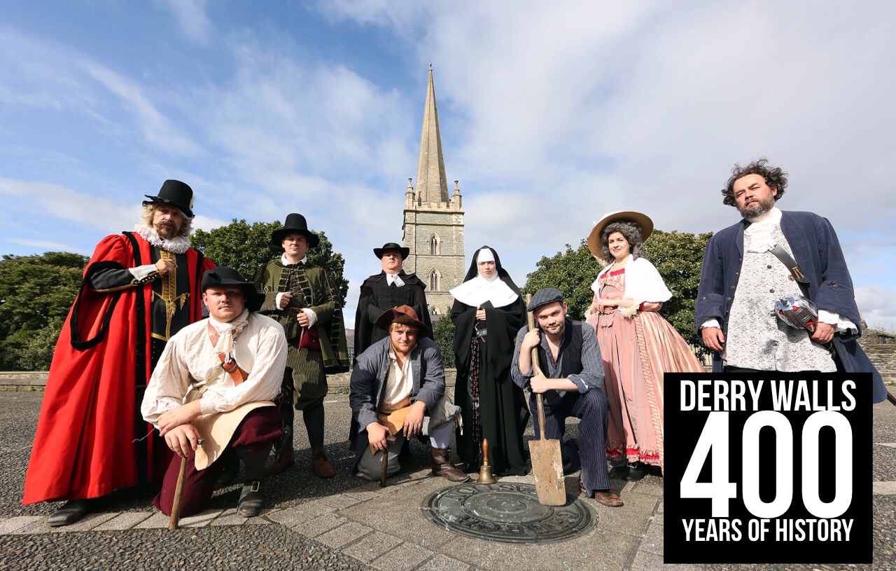 The Derry Walls – Get to know the structure and history of the city ...